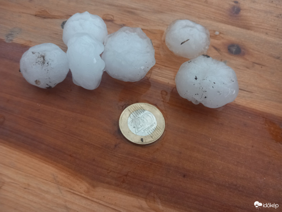 Diónál is nagyobb jég hullott Kelet-Magyarországon